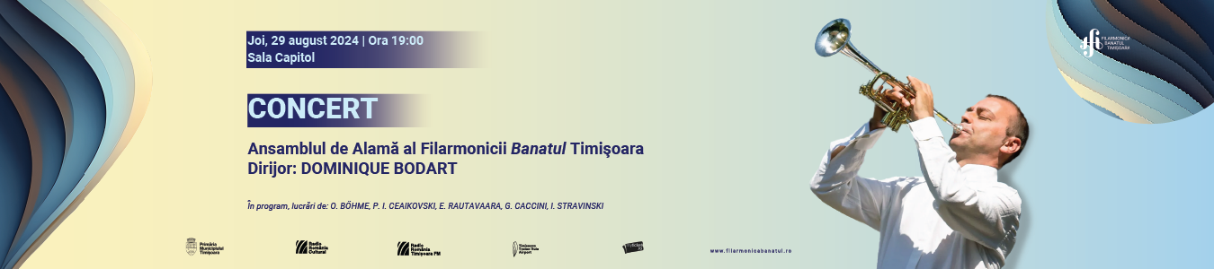 Bilete Concert Ansamblul de Alama al Filarmonicii Banatul Timisoara ...