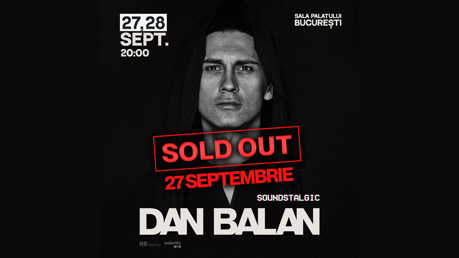 DAN BALAN – SOUNDSTALGIC -27 & 28 septembrie 2025 | Sala Palatului ...
